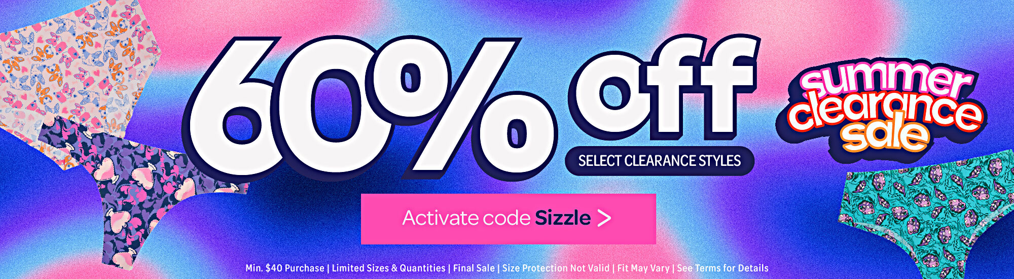 Summer Clearance Sale. 60% Off Select Clearance Styles. Activate code ...