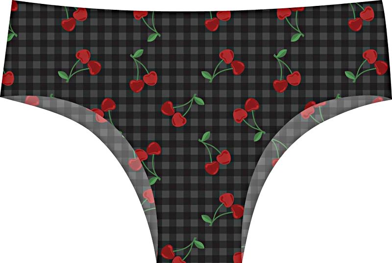 Cheeky Cherry Plaid