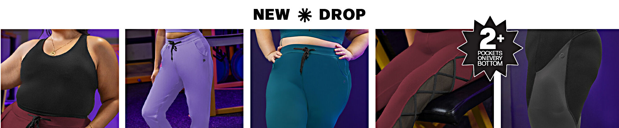 New Drop. 2+ pockets on every bottom.