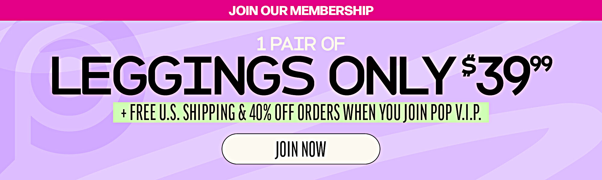 Join Our Membership. 1 Pair Of Leggings Only $39.99 + Free U.S ...