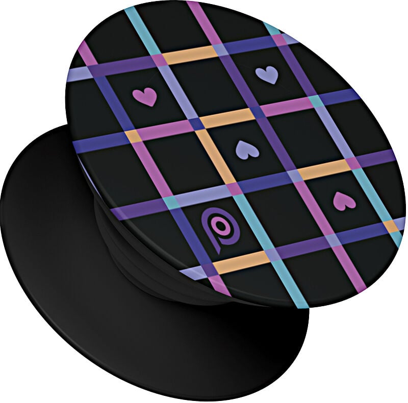 Phone POP Checkered Hearts