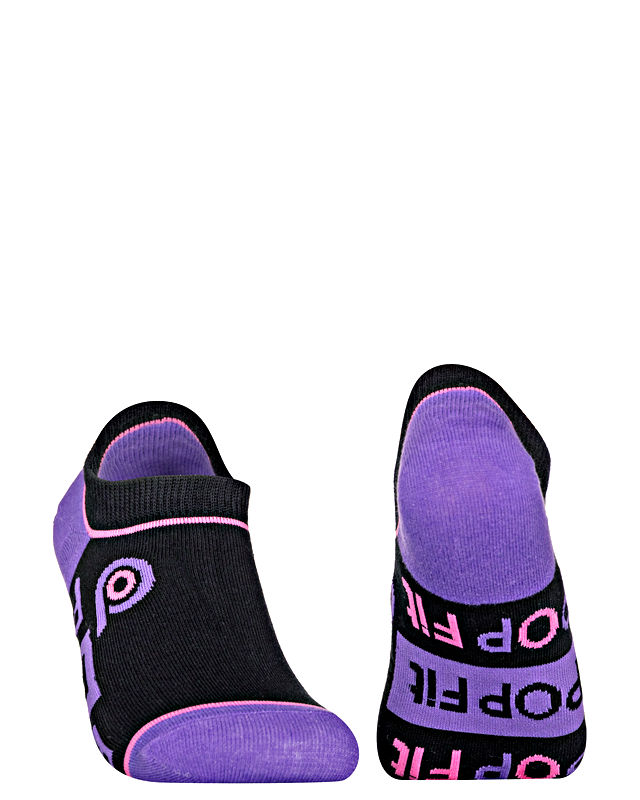 Socks Purple Pink Black