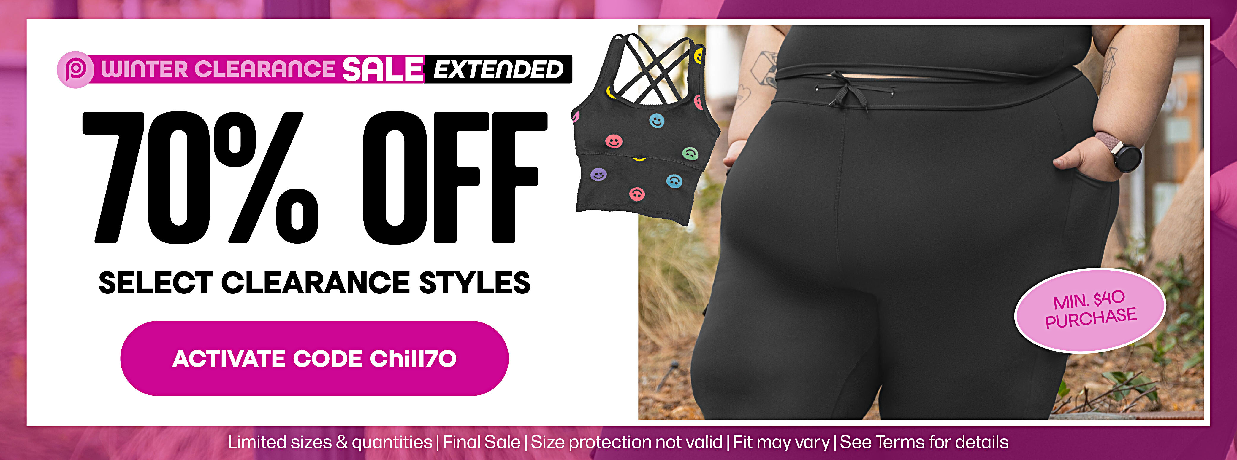 Sale Extended! Winter Clearance Sale. 70% Off select clearance styles ...